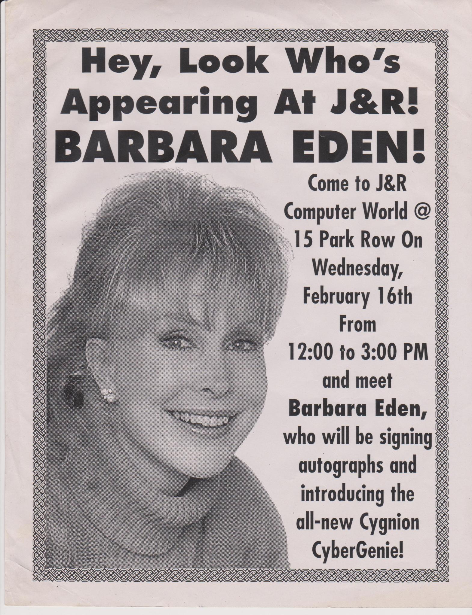 Mondays on Memory Lane: I DREAM OF JEANNIE, BARBARA EDEN 30 AND 40 ...