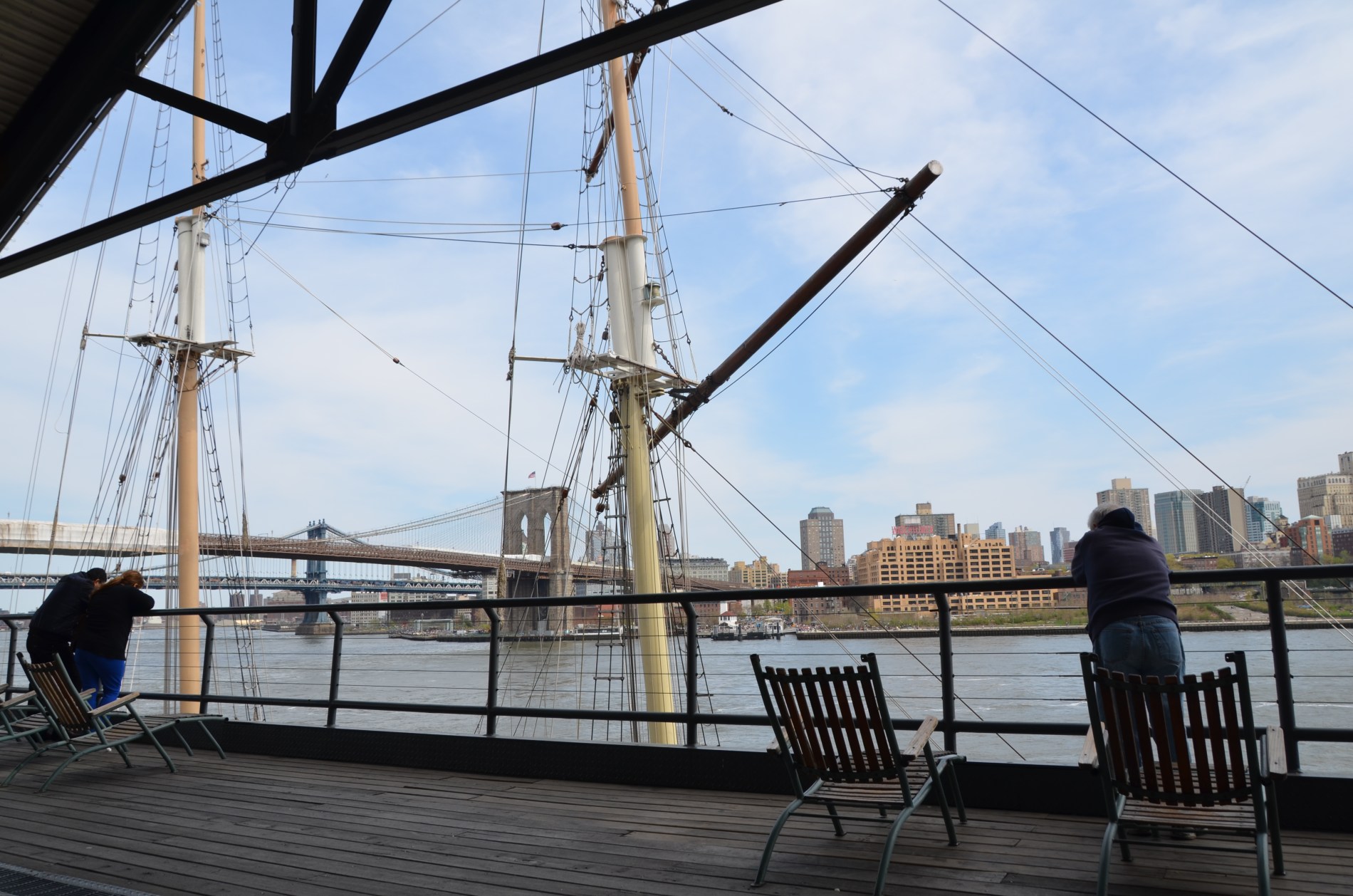 Photo of the day: ENJOYING THE LAST DAY OF SOUTH STREET SEAPORT’S PIER ...
